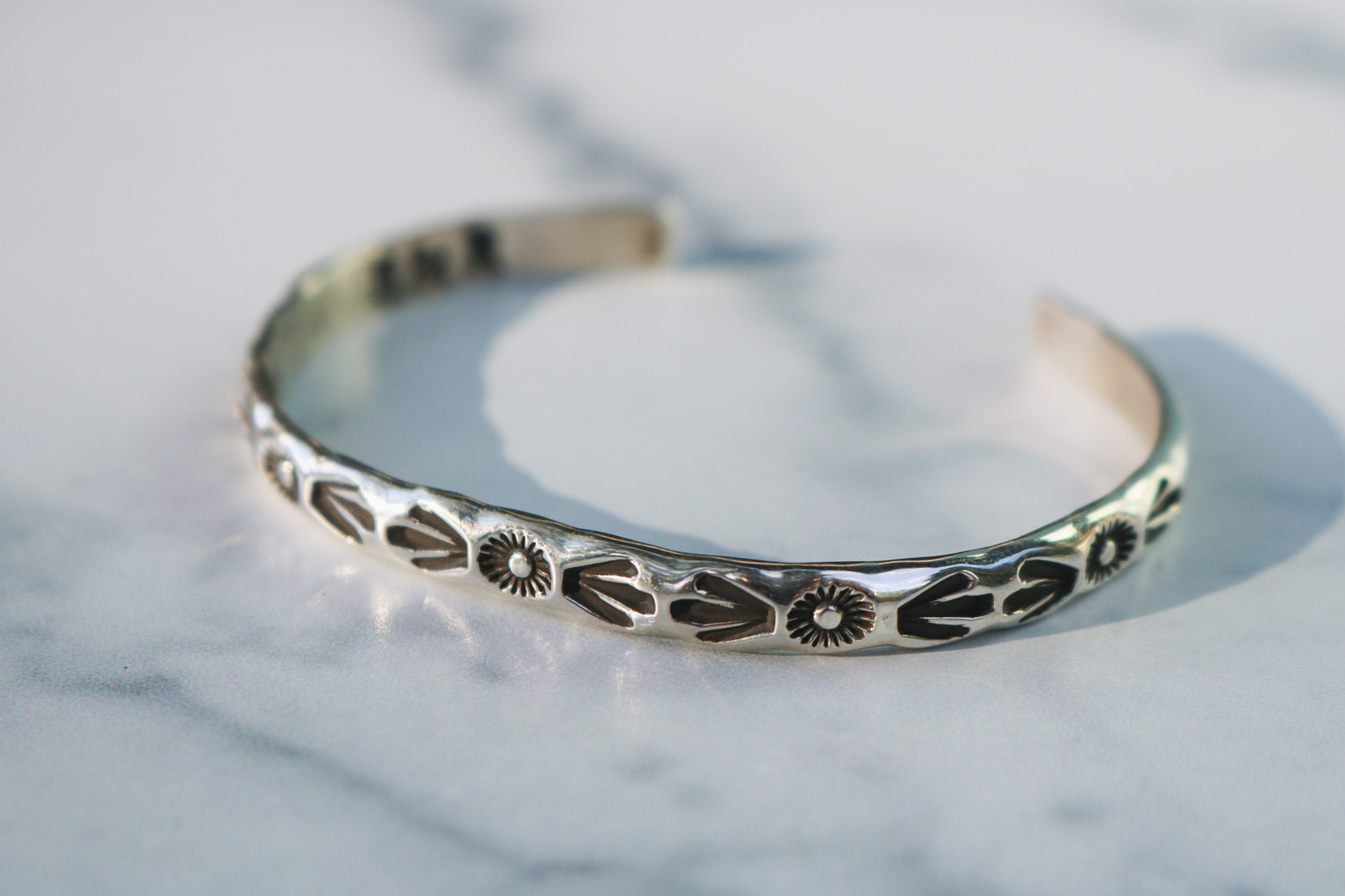 Sterling Stacking Cuff - Reed + Rush